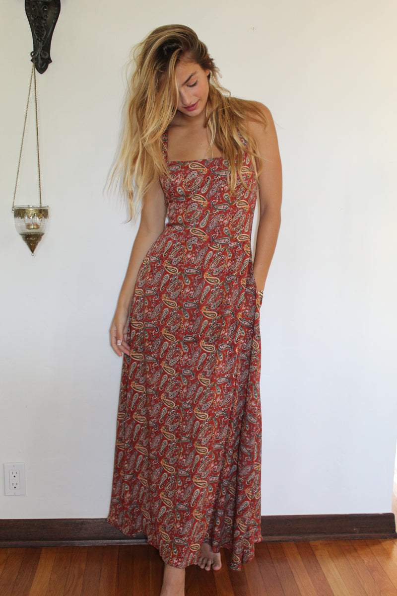 Copper Fields Tulum Dress - Yoga Clothing by Daughters of Culture