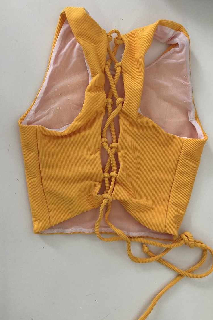 Sun Rib Infinity Bra - Yoga Clothing by Daughters of Culture