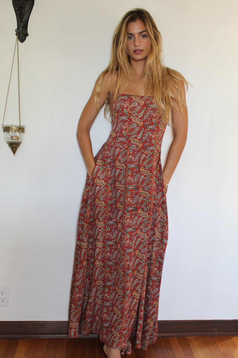 Copper Fields Tulum Dress - Yoga Clothing by Daughters of Culture